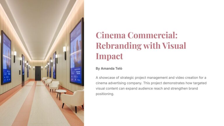 Cinema Commercial: Rebranding with Visual Impact – Alot